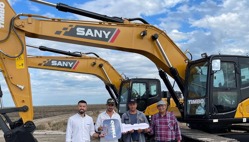Las excavadoras Sany siguen conquistando el mercado nacional - Cavialpa